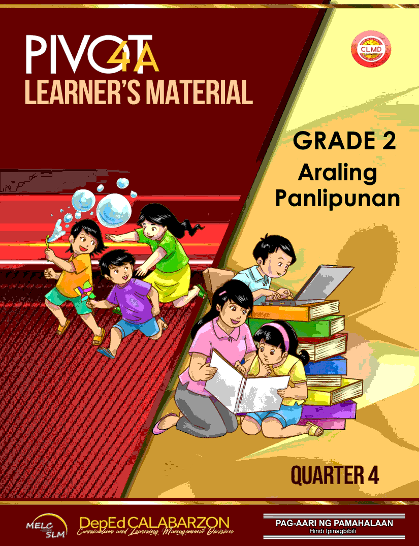 Araling Panlipunan 2 Module Quarter 4 Grade 2 Modules